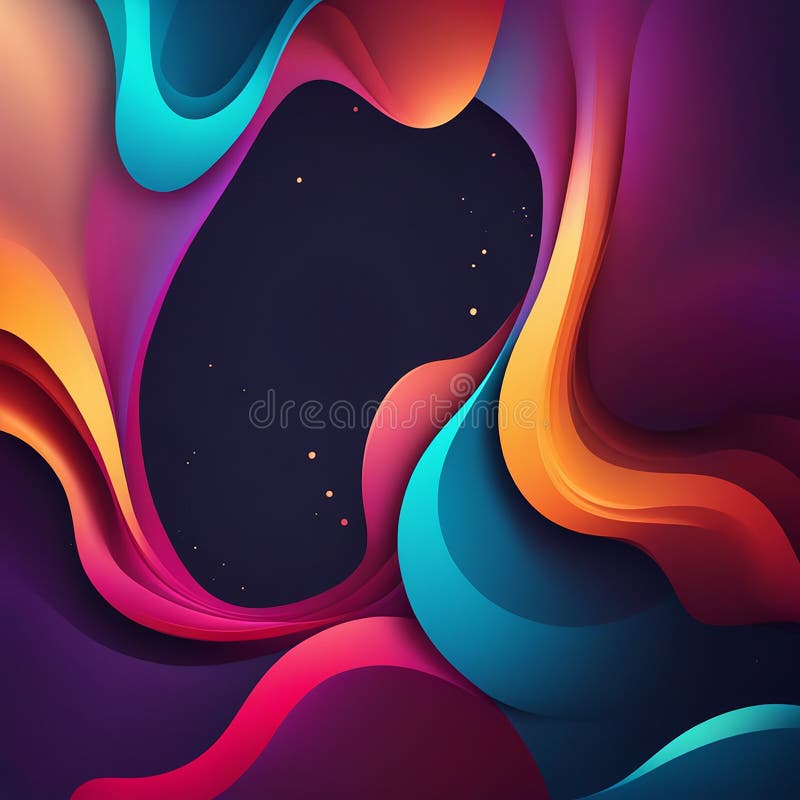 Abstract Modern Colorful Blob Background and Texture. Design Colorful ...