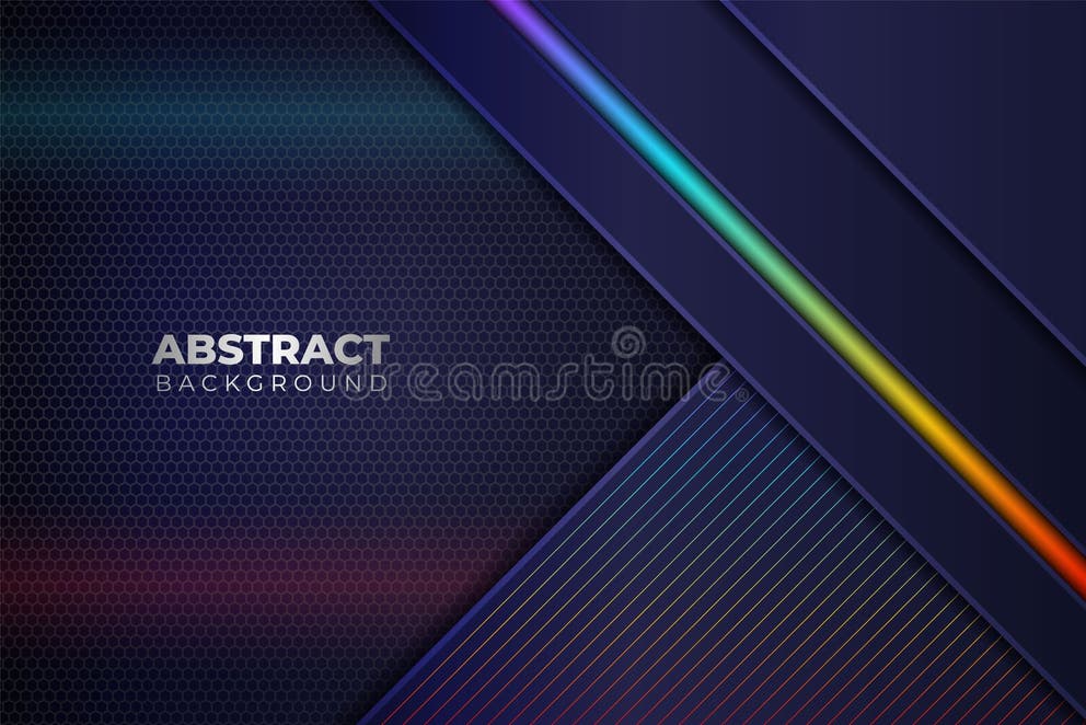 Abstract Modern Colorful Diagonal Layer RGB Glow Background Stock ...