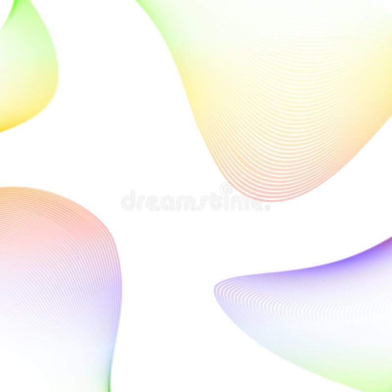 Abstract and Modern Colorful Gradient Lines Background Stock ...