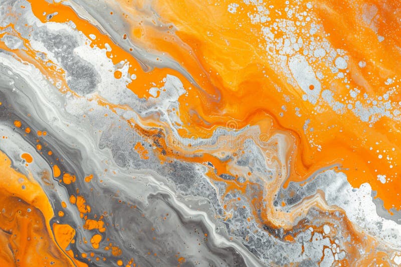 Abstract Modern Creative Background Made in the Style of Fluid Art ...