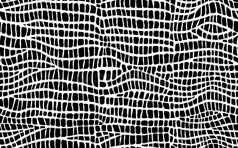 Abstract Modern Crocodile Leather Seamless Pattern. Animals Trendy ...