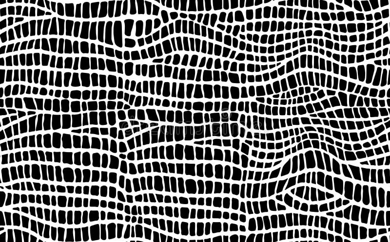 Abstract Modern Crocodile Leather Seamless Pattern. Animals Trendy ...
