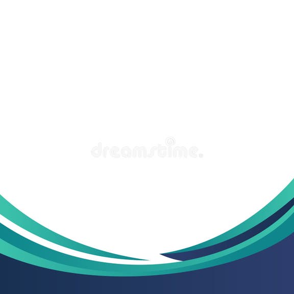 Abstract Modern Curved Footer Stock Vector - Illustration of line ...