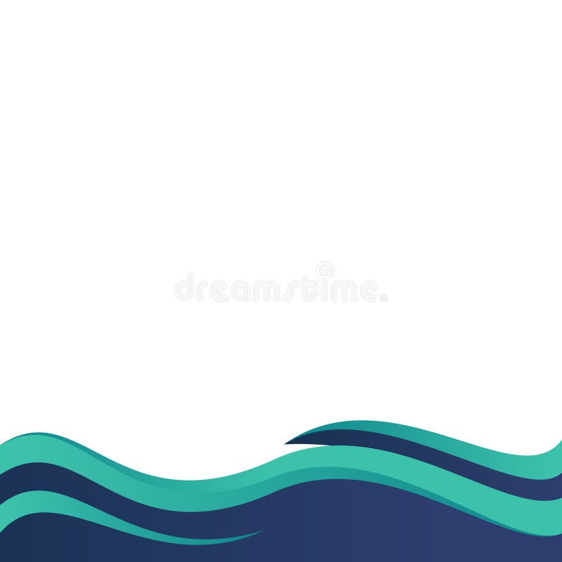 Abstract Modern Curved Footer Stock Vector - Illustration of element ...