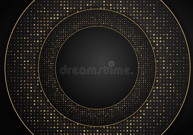 Abstract Modern Dark Background with Overlap Layers. Realistic Texture ...