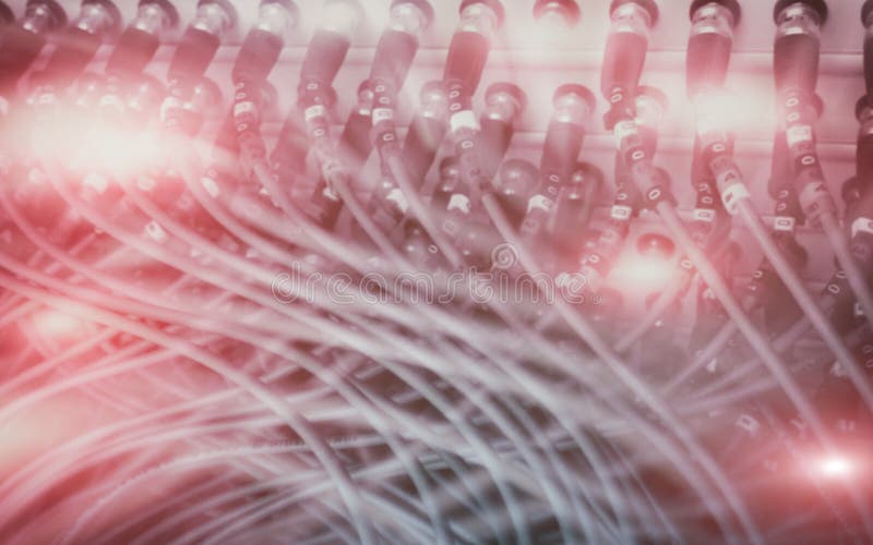 Abstract Modern Data Center Room. Stock Photo - Image of server ...