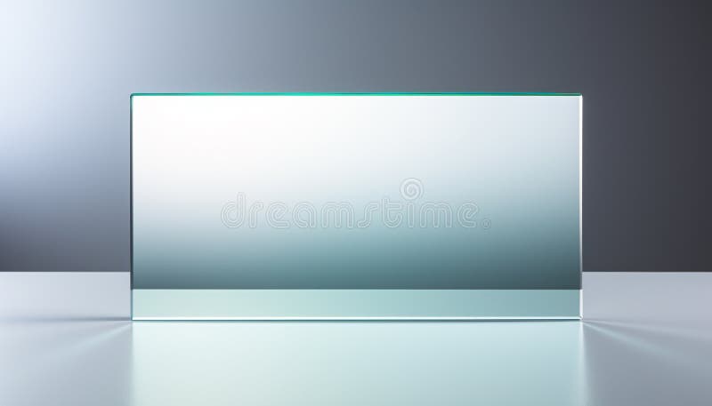 Abstract Modern Design with Clean Shapes and Shiny Metal Reflection ...