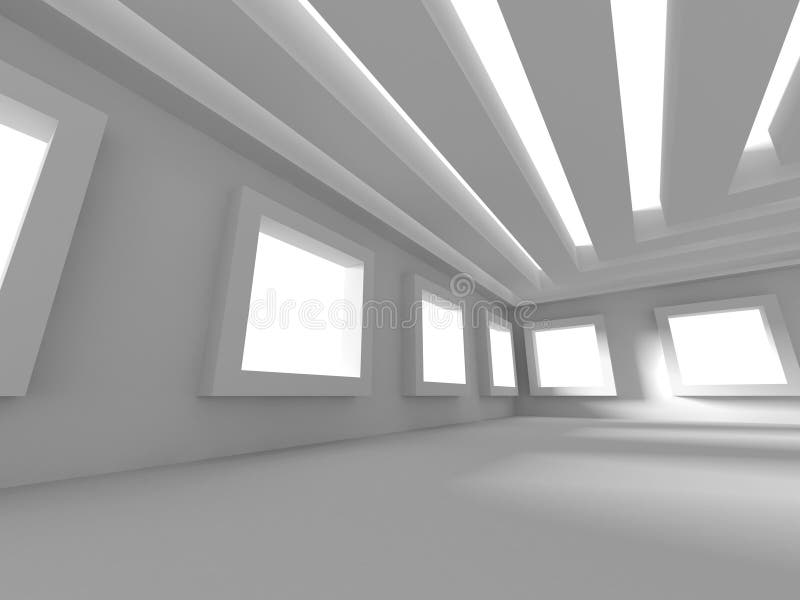 Abstract Modern Design Interior Architecture Background Stock ...