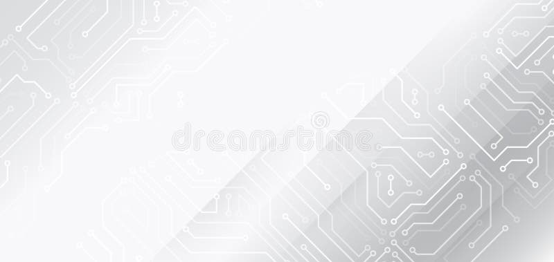 Abstract Modern Digital Science Technology Futuristic Circuit Board ...