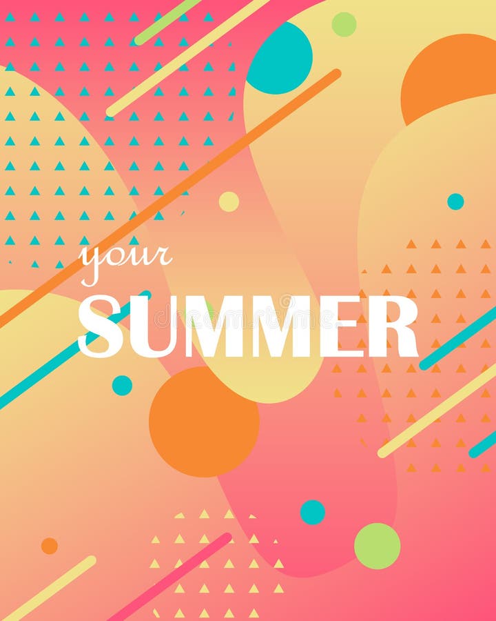 Abstract Summer Shapes Stock Illustrations – 85,874 Abstract Summer ...