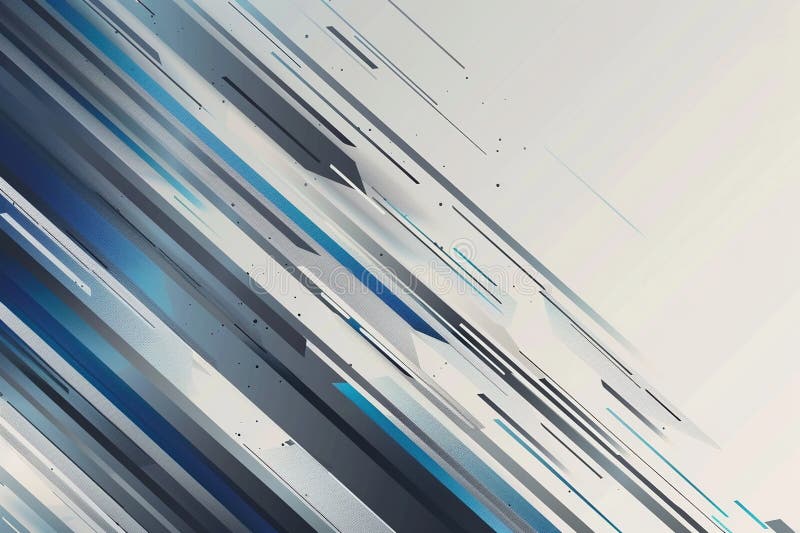 Abstract Modern Dynamic Vector Illustration with Gray, White and Blue ...