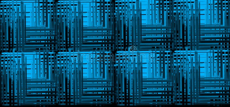 Abstract Modern Futuristic Neon Blue Pattern Design Stock Illustration ...