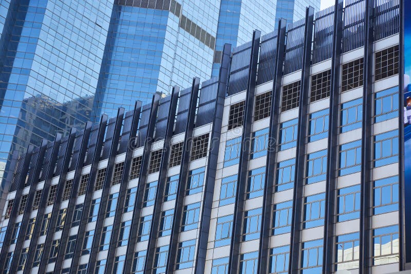 Abstract Modern Geometric Form Building Stock Photo - Image of business ...