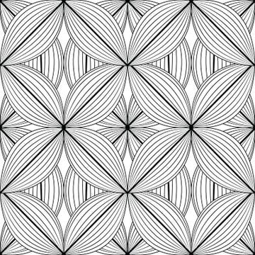Geometric Leaf Pattern Stock Illustrations – 229,612 Geometric Leaf ...