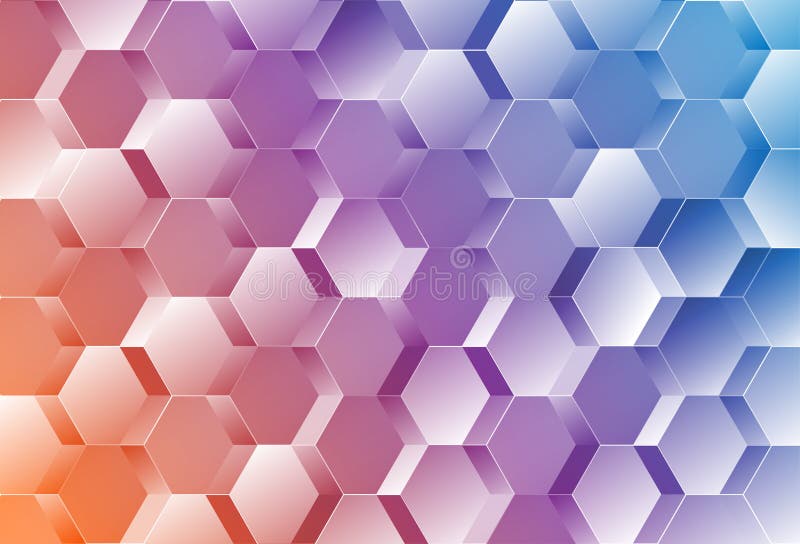 Abstract Modern Geometric Pattern on Gradient Background. Element ...