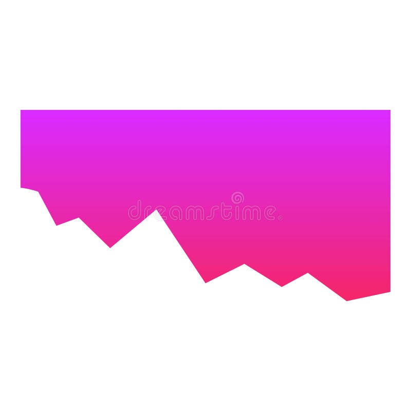 Abstract Modern Gradient Background with Jagged Edge in Pink and Purple ...