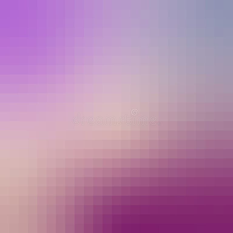 Abstract Modern Gradient. Pixel Tiled Background. Digital Mosaic Stock ...