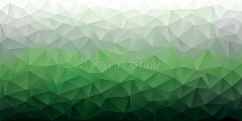 Abstract Modern Gray and Green Pattern Low Polygon Gradient Continuous ...