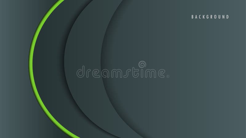 Abstract Modern Green Curve Line Design Graphic Vector Background ...