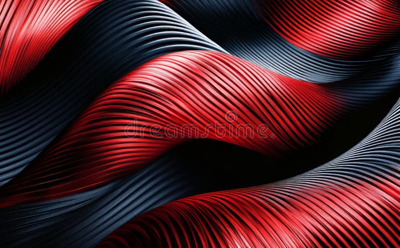 Abstract Modern Illustrations with Sharp Details, Combining Dark ...