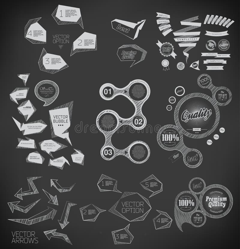 Abstract Modern Label or Bubble Stock Vector - Illustration of message ...