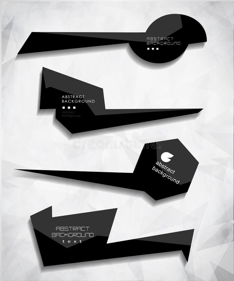 Abstract Labels stock vector. Illustration of mosaic - 35754452