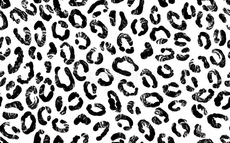 Abstract Modern Leopard Seamless Pattern. Animals Trendy Background ...