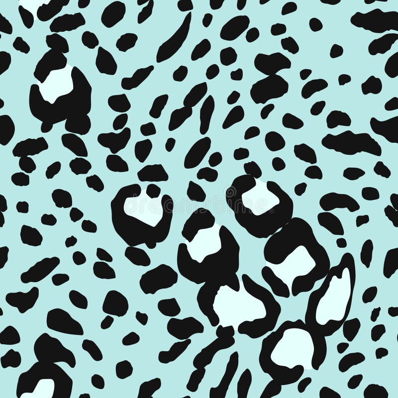 Abstract Modern Leopard Seamless Pattern. Animals Trendy Background ...