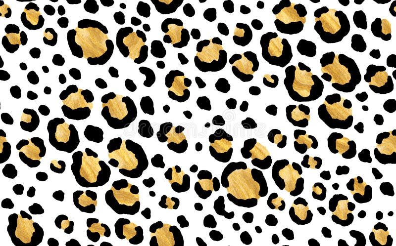 Abstract Modern Leopard Seamless Pattern. Animals Trendy Background ...