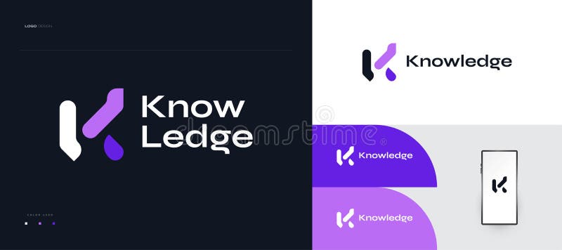 Abstract and Modern Letter K Logo Design for Business Brand and ...