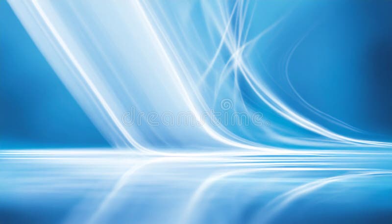 An Abstract Modern Light Blue Backdrop for a Product Presentation with ...