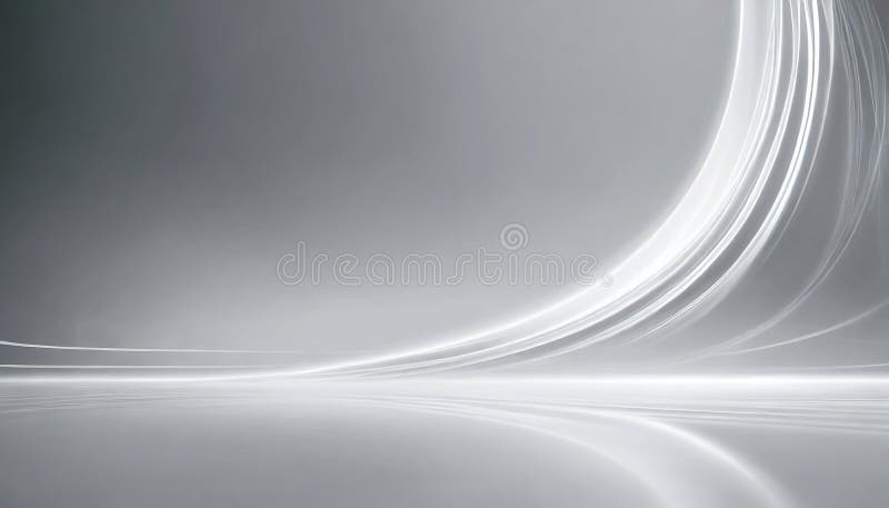 An Abstract Modern Light Grey Backdrop for a Product Presentation with ...