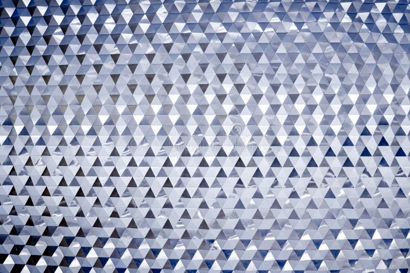 Abstract Modern Metallic Triangular Wall Pattern Stock Image - Image of ...
