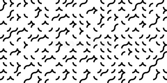 Abstract Modern Minimal Black and White Monochrome Geometry Array of ...