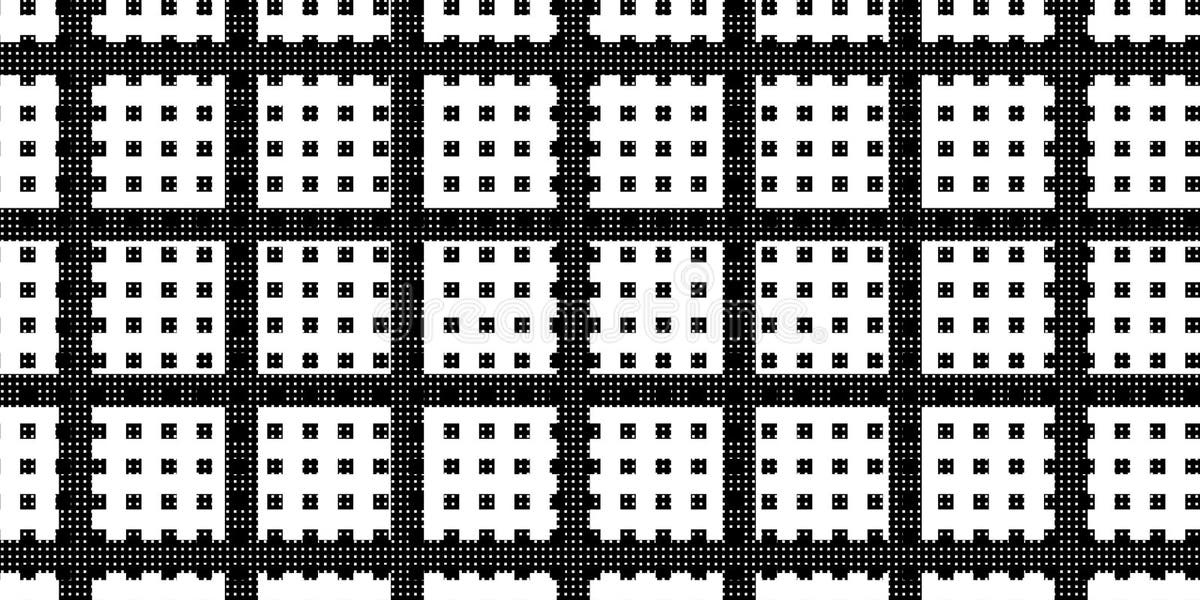 Black White Block Pattern Stock Illustrations – 27,035 Black White ...