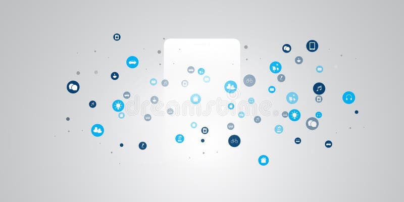 Set of 20 Web Icons and Design Elements Stock Vector - Illustration of ...