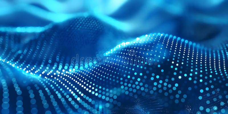 Abstract Modern Minimalistic Background with Dot Matrix Effect in ...