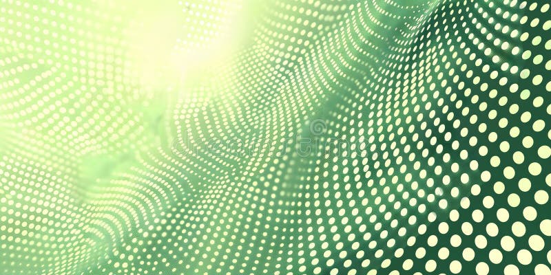 Abstract Modern Minimalistic Background with Dot Matrix Effect in ...
