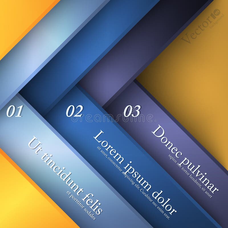 Abstract Modern Options Template Stock Vector - Illustration of design ...