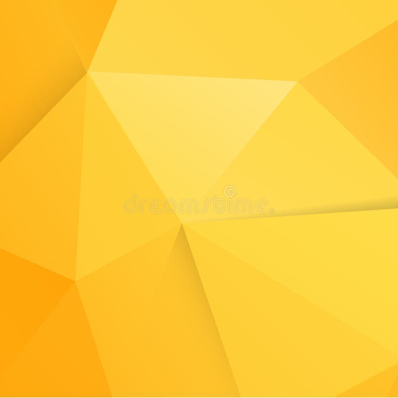 Abstract Modern Orange Polygon Background Stock Vector - Illustration ...