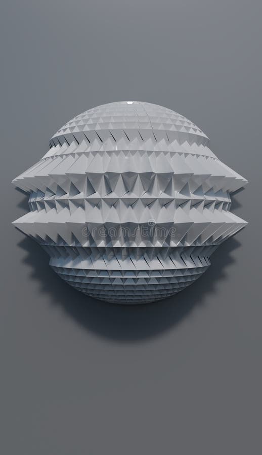 Abstract Modern Piece of Art with Spiky Patterns Covering All of it ...