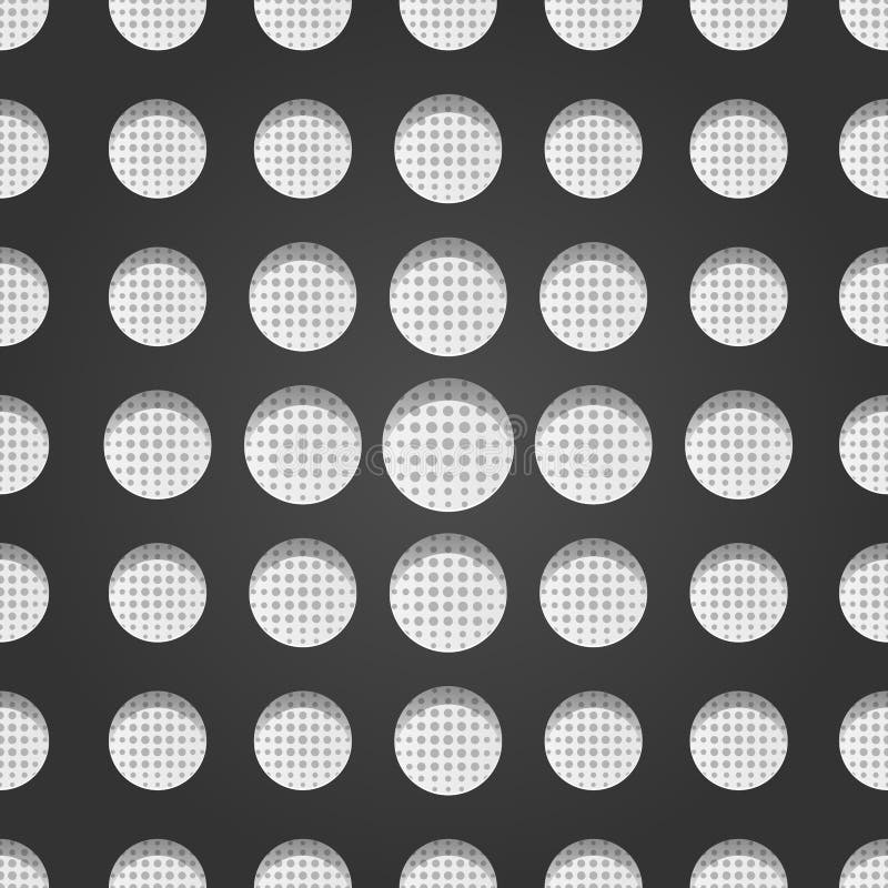 Abstract Modern Point Seamless Background Stock Vector - Illustration ...