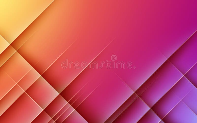 Abstract Modern Purple Orange Gradient Diagonal Stripe with Shadow and ...