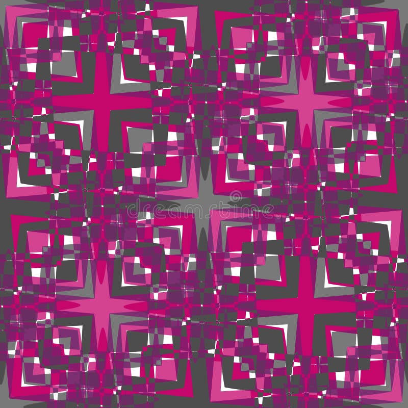 Abstract Modern Purple Tile in Grunge Design. Stock Illustration ...