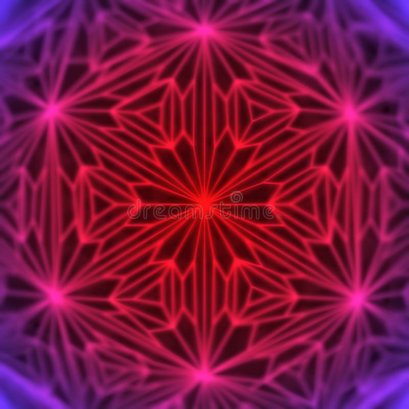 Abstract Modern Red Glowing Wire Background 3d Rendering Stock Photo ...