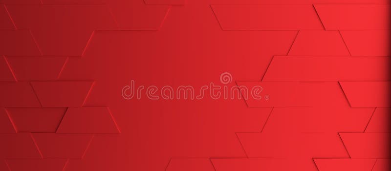 Abstract Modern Red Trapezoid Background Stock Illustration ...