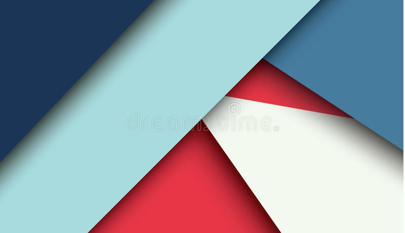 Abstract Modern Shape Material Design. Material Design Stock Vector ...