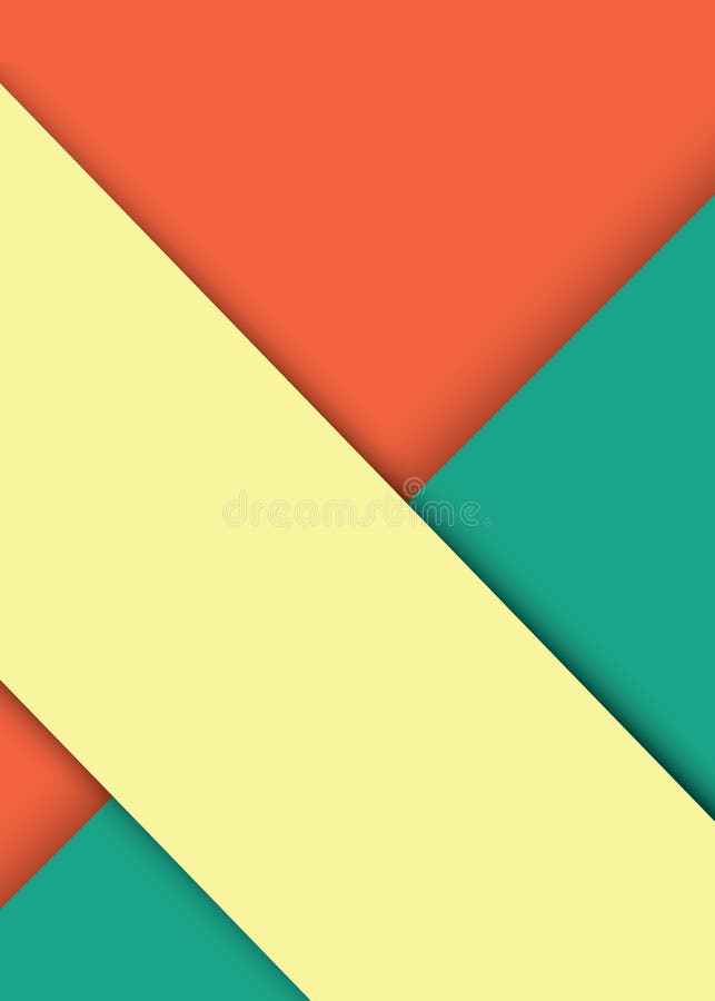 Abstract Modern Shape Material Design Style. Material Design for Stock ...