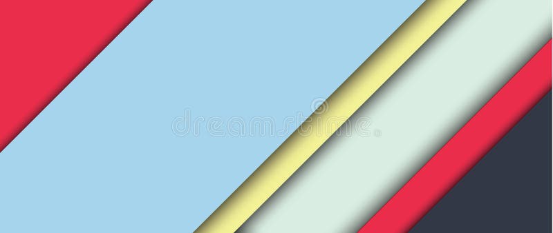 Abstract Modern Shape Material Design Style. Material Design Stock ...