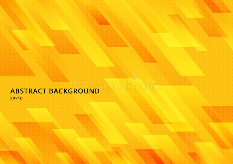 Abstract Modern Shape Yellow Geometric Diagonal with Dots Pattern ...
